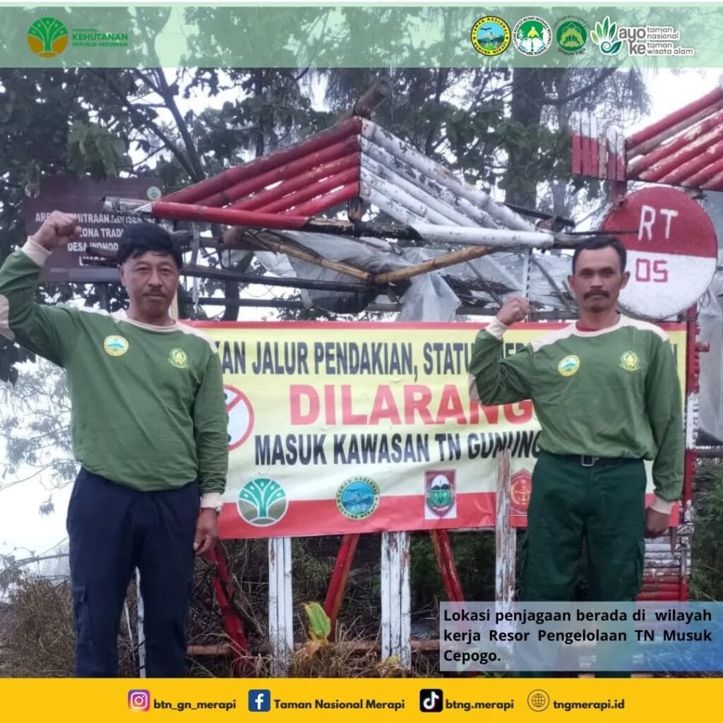 Penjagaan Jalur Pendakian dan Objek Wisata Alam Taman Nasional Gunung ...