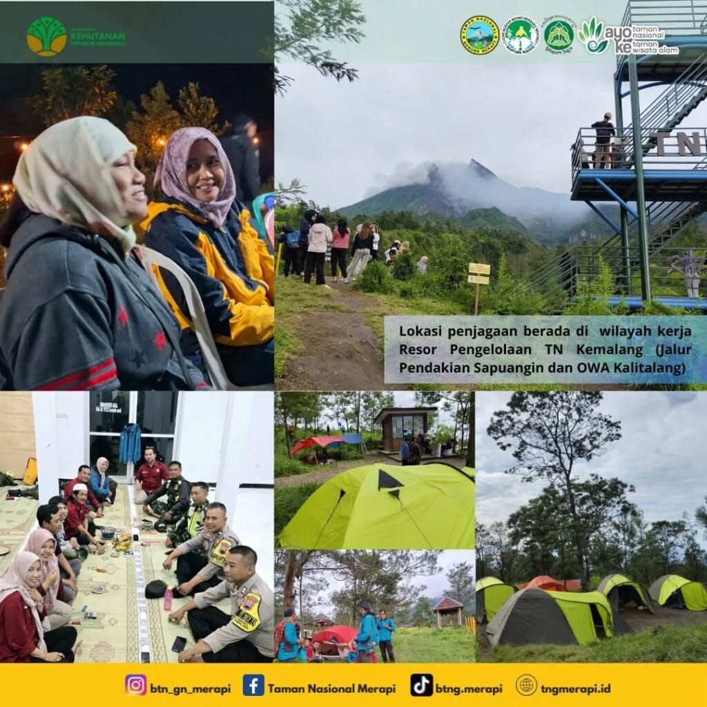 Penjagaan Jalur Pendakian dan Objek Wisata Alam Taman Nasional Gunung ...